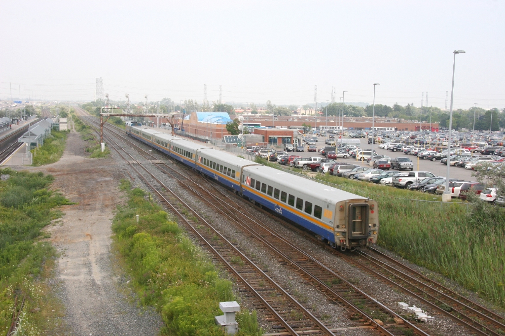 Montreal bound VIA train